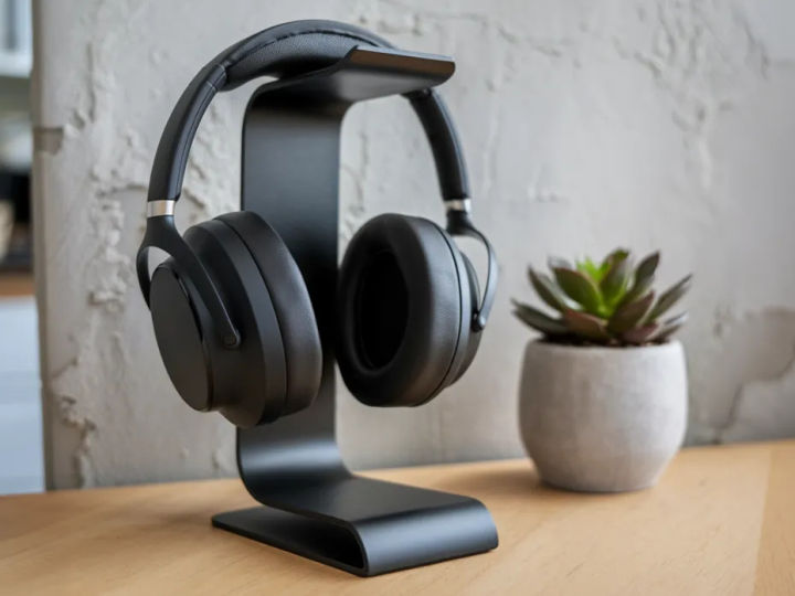 Modern Headphone Stand - Keep Your Headphones Organized with a ...