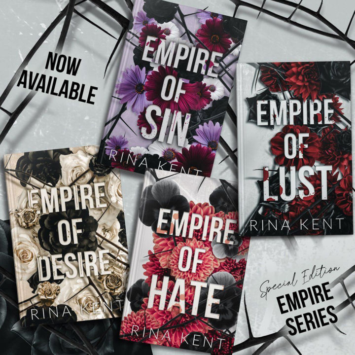 Empire Series by rina kent 4 books set (Empire of desire , empire of ...
