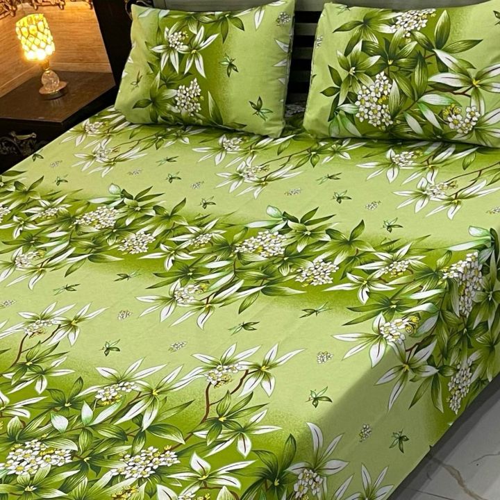 Export Cotton Bedsheet Fine Stuff Color Guaranted Double Bed King Size Elegant & Beautiful ...