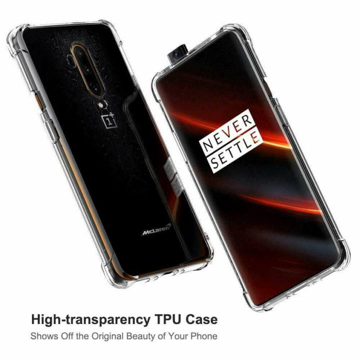 Oneplus 7T Pro transparent soft silicon back cover | Daraz.pk