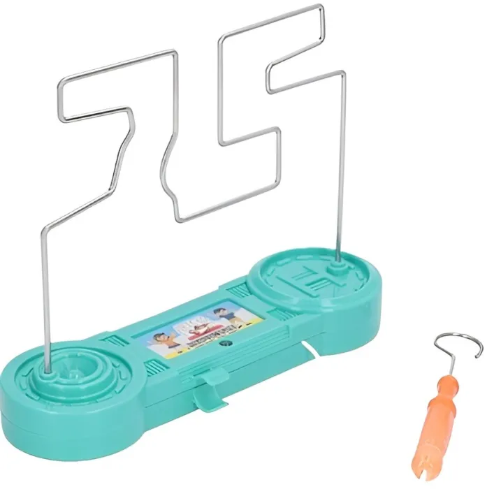 Electric Maze Toy Battery Operated Educational Safe Buzz Wire Game for ...