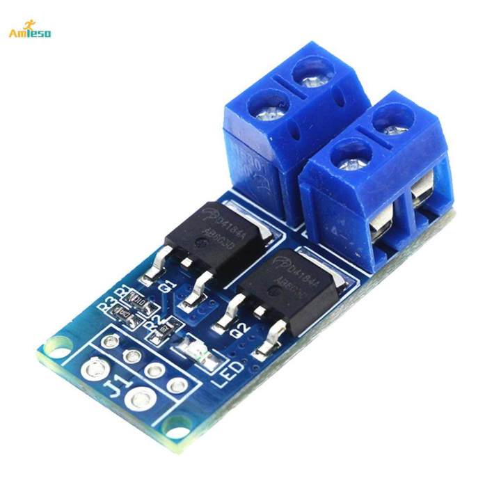 3x MOS FET DC 5-36V Switch Driving Module PWM Regulator Control Panel ...