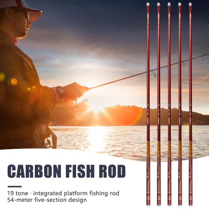 Strong Pulling Force Fishing Pole Uniformly Stressed Fishing Pole for ...