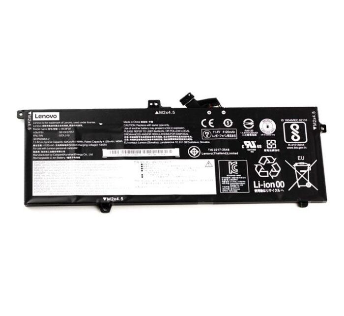 Lenovo ThinkPad X390 X395 X390 L18M6PD1 48Wh 100% Original Laptop ...