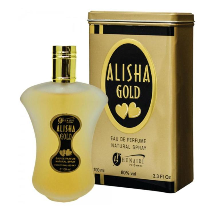 Alisha Gold Eau De Perfume for men 100-ml (Bin Riaz Traders) | Daraz.pk