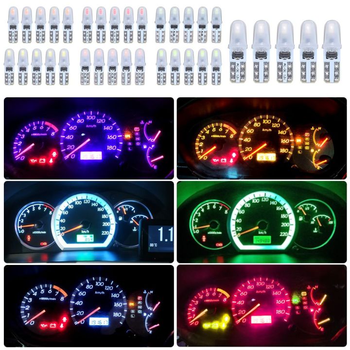 5Pcs New Automotive Interior 2SMD Gear Light Car Lights Indicator Bulbs ...