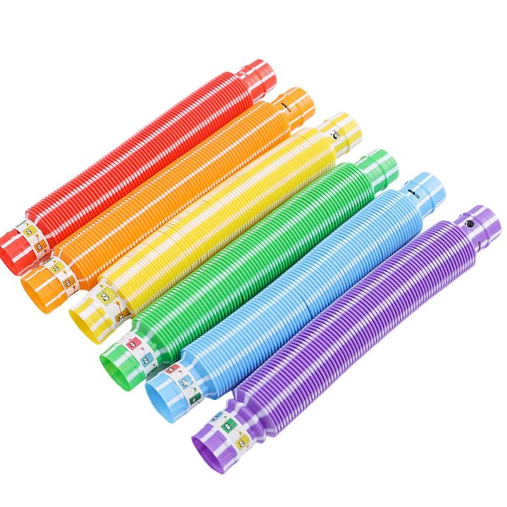 Telescopic Tube Toy DIY Stretch Fidget Tube Stress Relief Toy | Daraz.pk