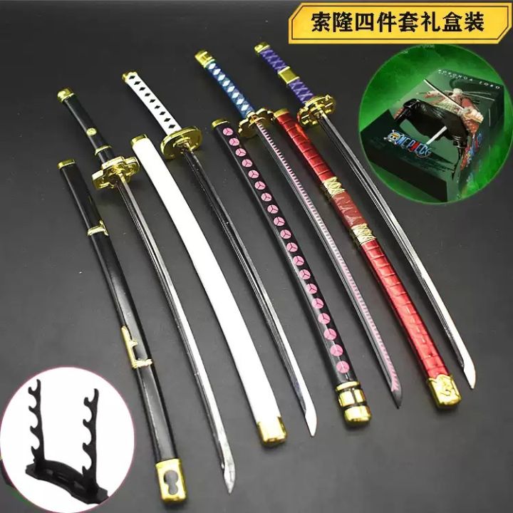 2025 GIAEOSEA One Piece Animation Zoro Gift Three Style Wado Black ...