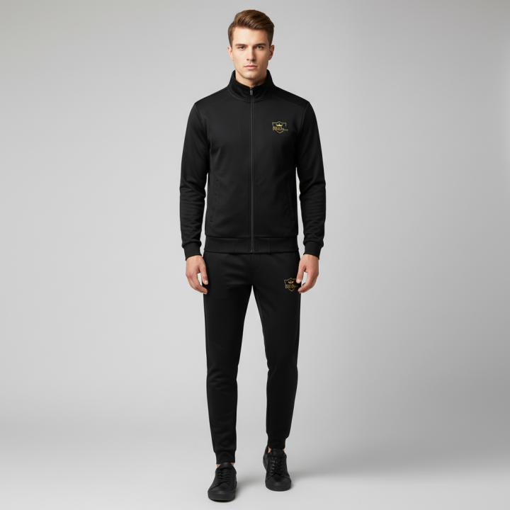 Richman Men's Tracksuit Set Full Zip Long Sleeve Jogging Running ...