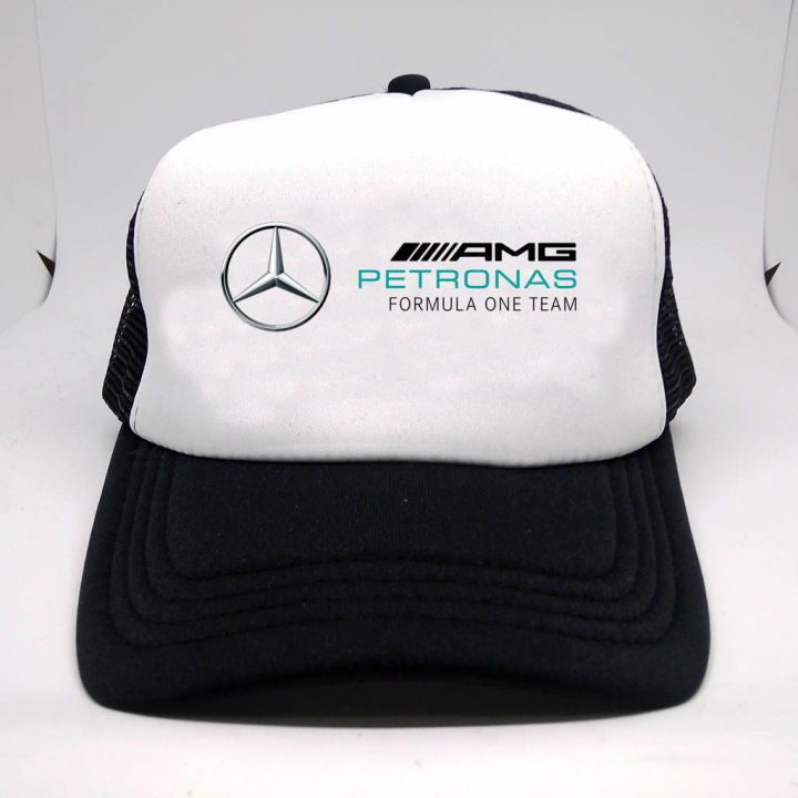 Mercedes printed hat New Era Fitted Cap With Personalized Design Option ...