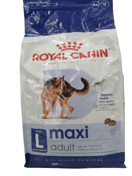 Royal canin Maxi adult dog food 4kg | Daraz.pk
