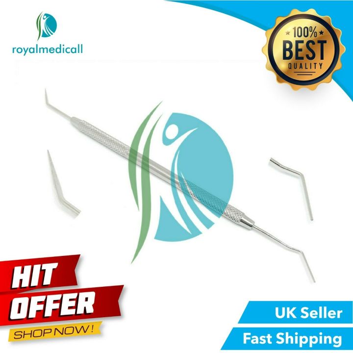 New Dental Root Canal Fig.6/1 Dental Explorer 2 Dental Tool MAQNSCO RM ...