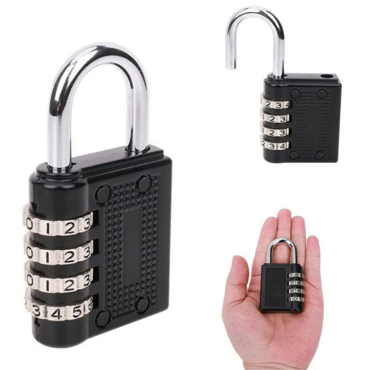 4 Digit Password Combination Lock for suitcase locker Travel bag ...