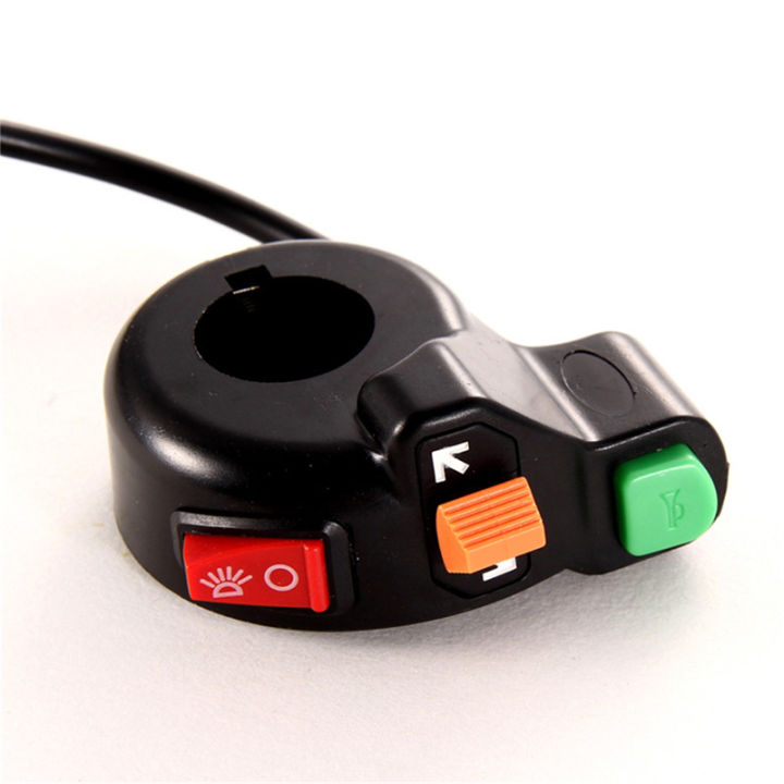 Universal 7/8'' Motorcycle ATV Bike Horn Start On Off Button Kill ...