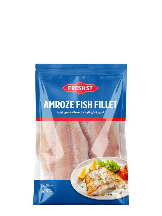 Fresh Street Amroze Fish Fillets - Frozen Fish Snacks, 500g | Daraz.pk