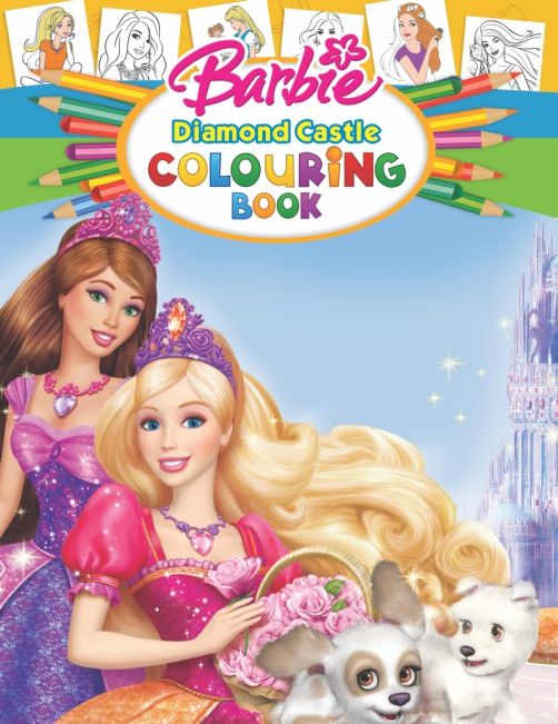 diamond castle coloring pages