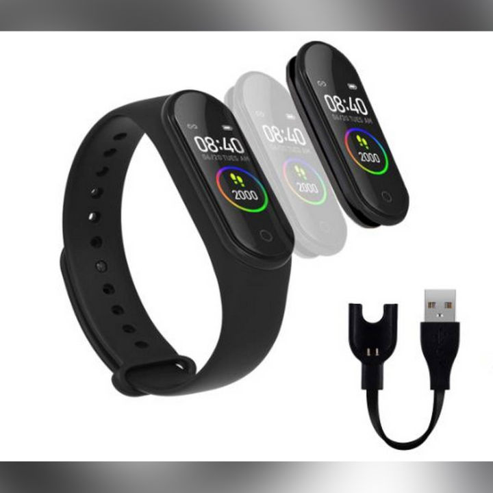 FitPro M4 Smart Bracelet/ Smart Watch and Fitness Tracker | Daraz.pk
