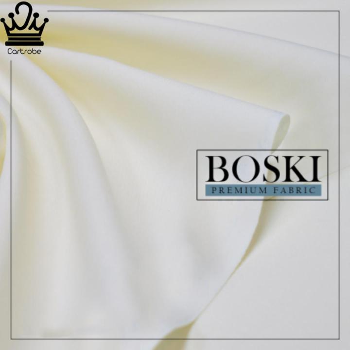 Cream/ Pearl Pure Business Class Boski / Booski / Boskey Men Suit ...