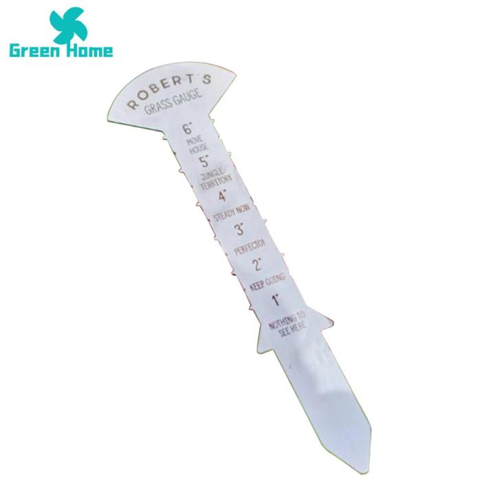Green Home Grass Measuring Ruler High Durability Grass Gauge Measuring ...