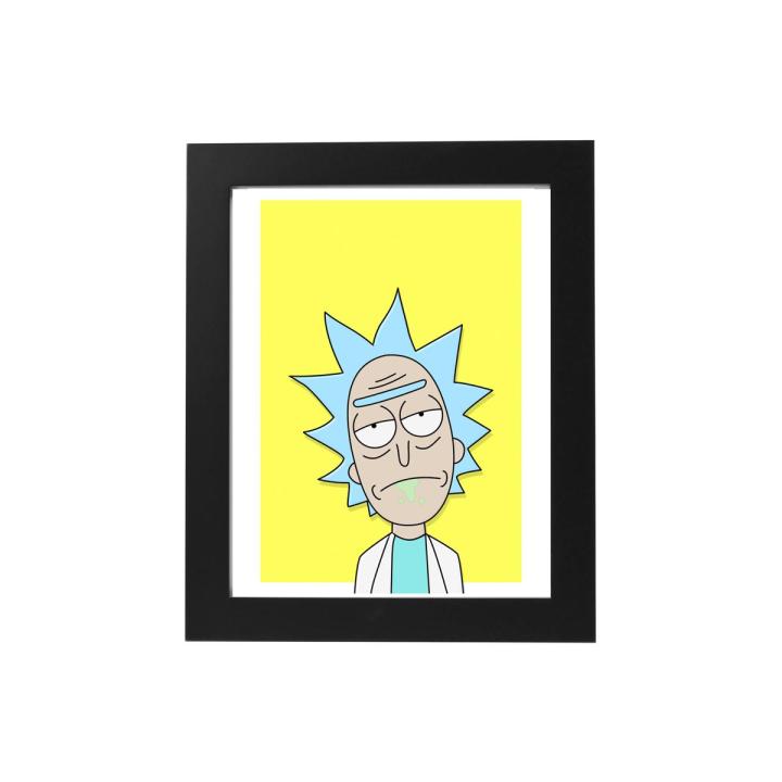 Rick And Morty Rick Sanchez Quotes TV Show Posters Vinyl Paper Quotes ...