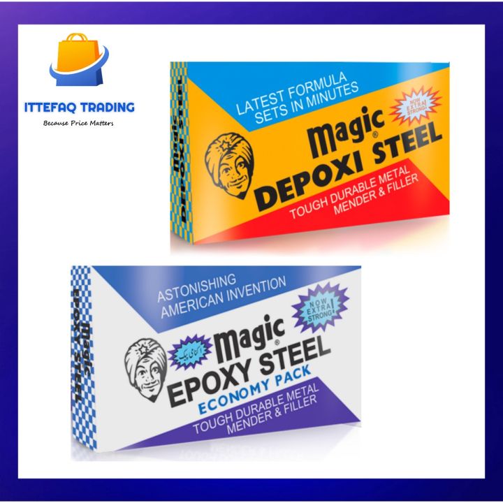 Pack of 2 Magic Depoxi Steel, Epoxy Steel Economy Pack | Daraz.pk