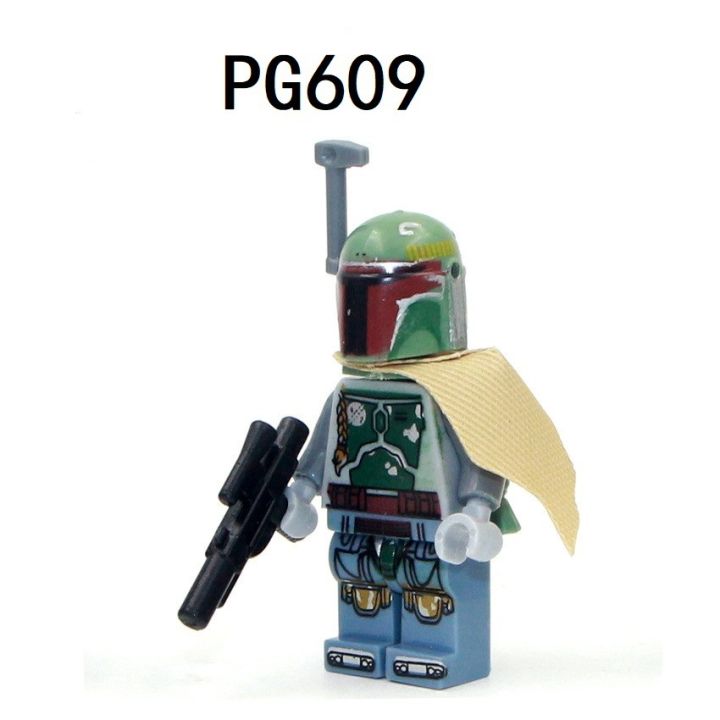 Kids toys Compatible with LEGO building blocks New PG609 Green Boba ...