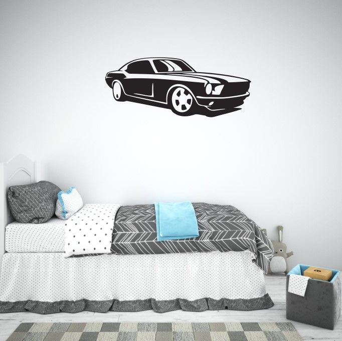 Vehicle Stickers Wall Sticker Decor Posters Vinyl Room Decoration ...