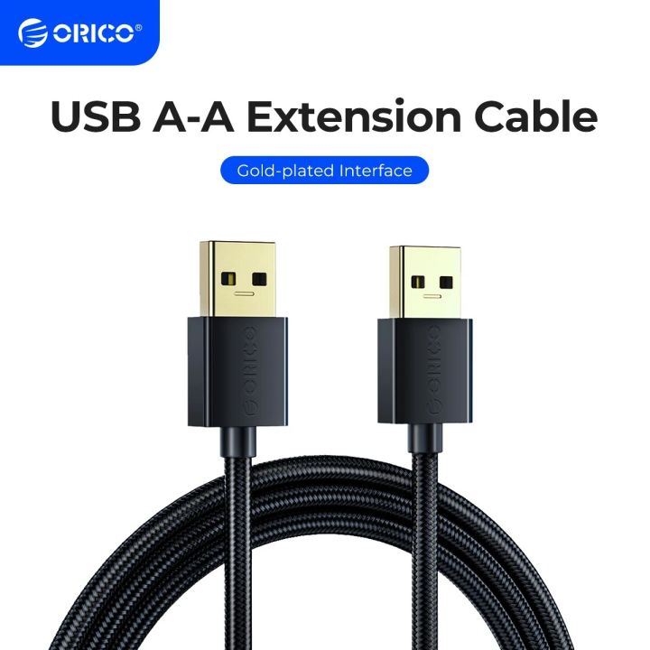 ORICO USB to USB Extension Cable 2m Type A Male USB 2.0 Data Cable for ...
