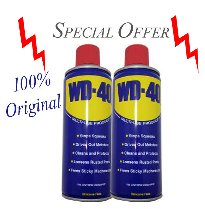 WD-40 Pack of 2 (330ml) 100% Original | Daraz.pk