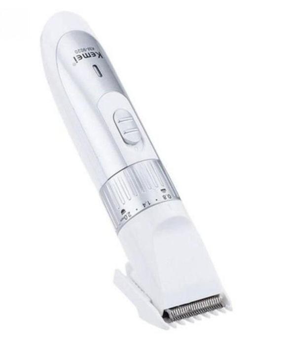Kemei KM - 9020 Professional Rechargeable Hair Clipper Trimmer Shaver ...