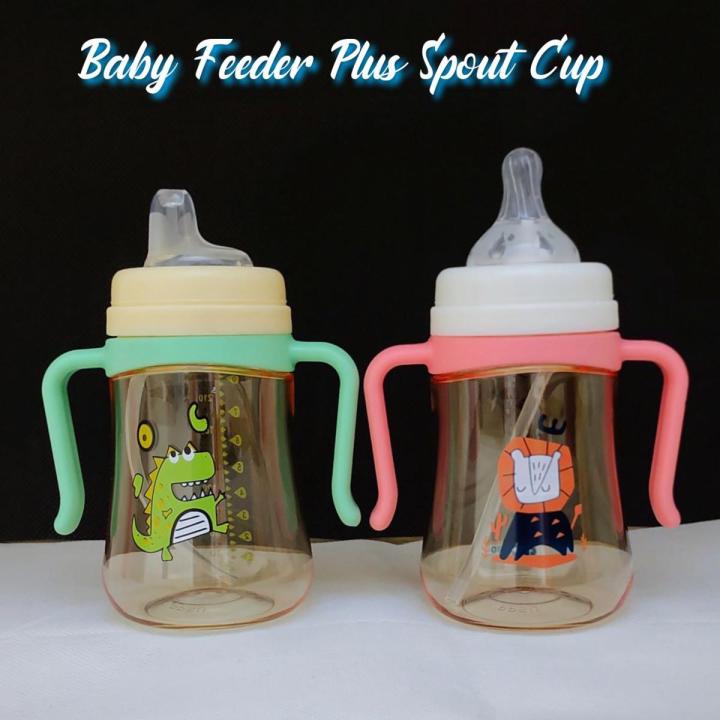 PPSU Baby Feeder plus spout cup for kids imported sippy cup plus feeder ...