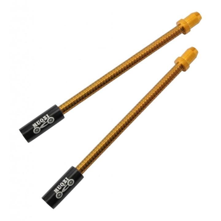 2x Flexible Bike Noodle Caliper Elbow Inner Tube Bicke Brake Golden ...