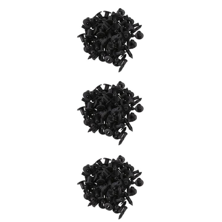 6mm x 12mm Plastic Rivets Car Push Clips 150 Pcs | Daraz.pk