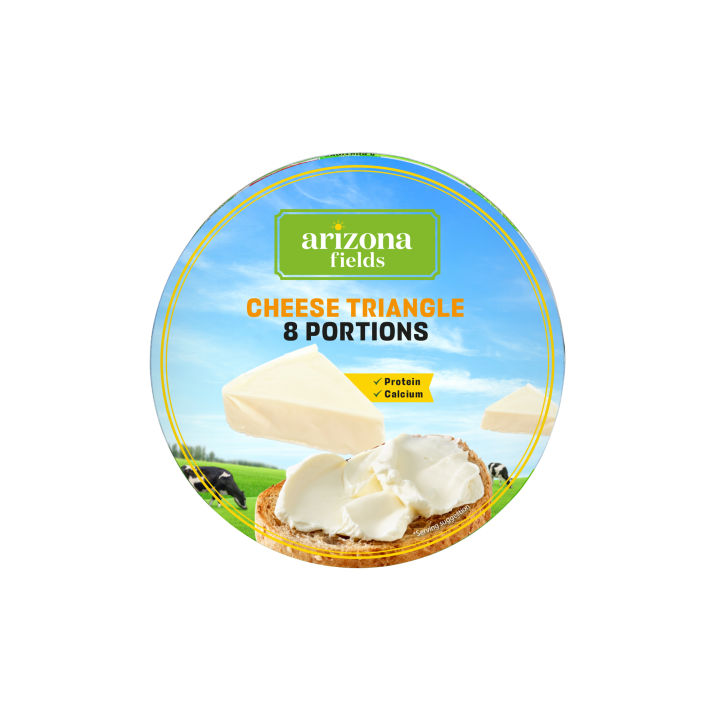 Arizona Fields Cheese Triangles 100g / 8 portions | Daraz.pk