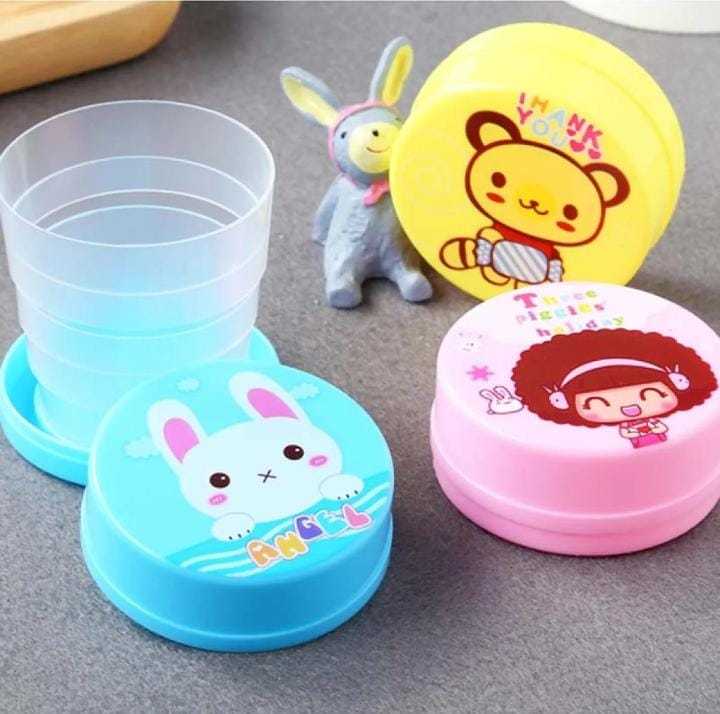 Portable Folding Collapsible Magic Cup Plastic Outdoor Travel ...
