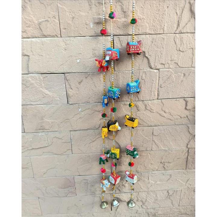 Beautiful Only one Elephants, Rickshaw and Truck Hanging for Doors and ...
