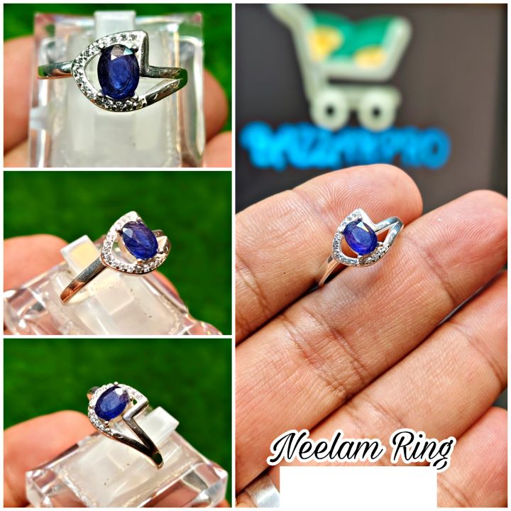 100 % Original Neelam Ladies Ring | Daraz.pk