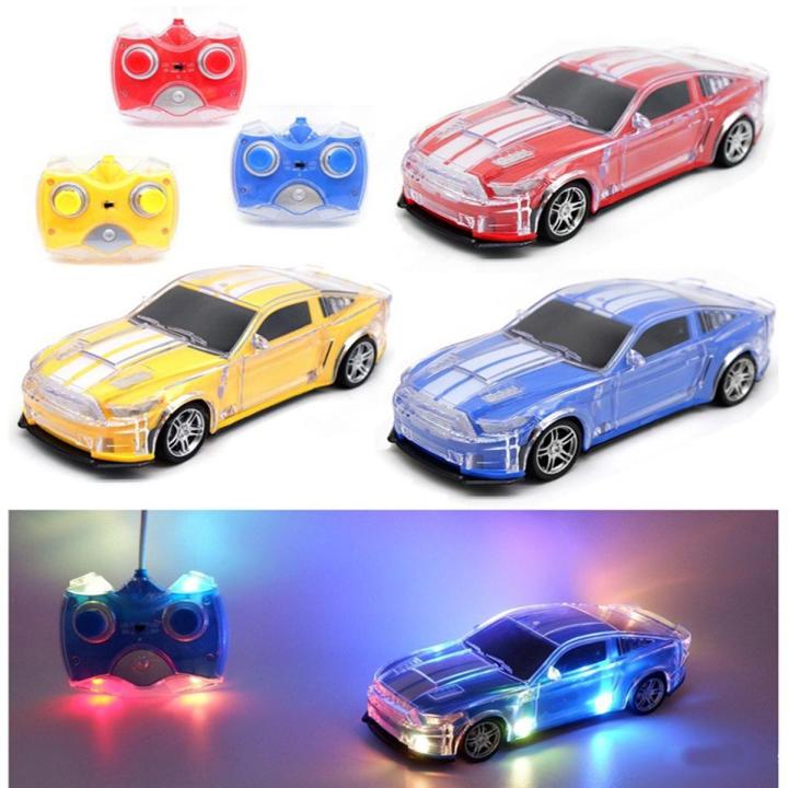 Racing Wireless R/C Car filled with glowing light in Remote & Car both ...
