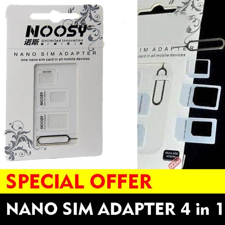 Nano SIM Adapter + Ejector Pin - Micro + Nano + Large SIM Adapters ...