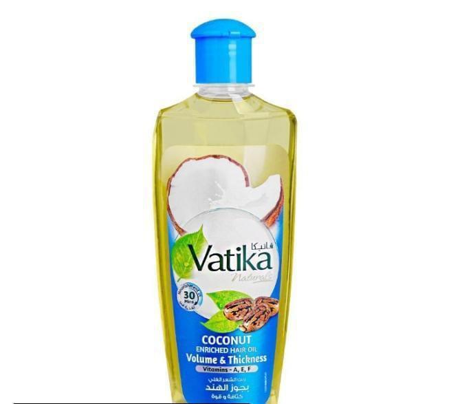 Vatika Naturals Coconut Enriched Hair Oil – Volume & Thickness (100ml ...
