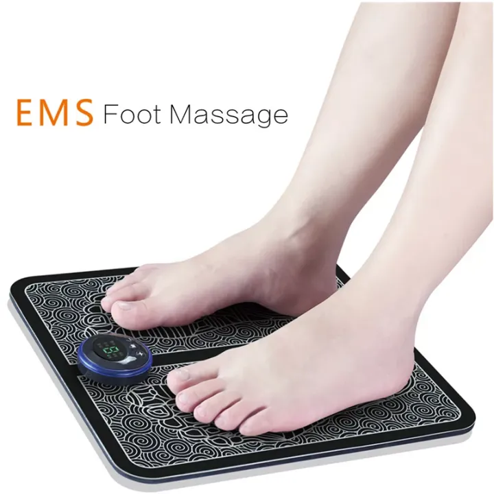 EMS Foot Massager Rechargeable Electric Acupuncture Foot Acupoint ...