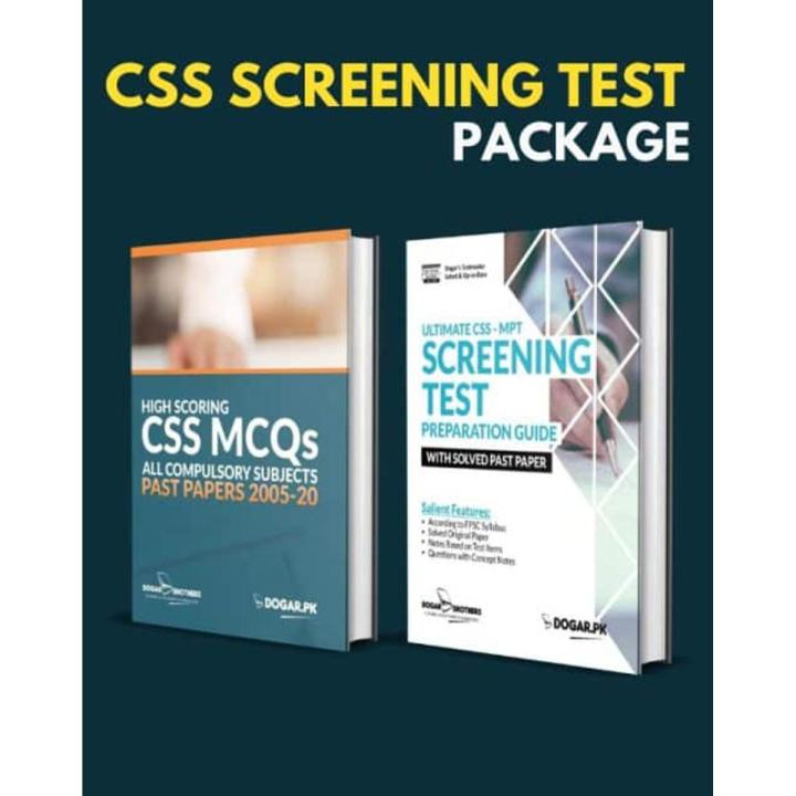 Dogar CSS Screening Test Package with CSS Solved MCQs Book | Daraz.pk Dogar CSS Screening Test Package with CSS Solved MCQs Book | Daraz.pk