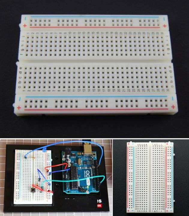 Mini Solderless Breadboard 400 Contacts Tie Points | Daraz.pk