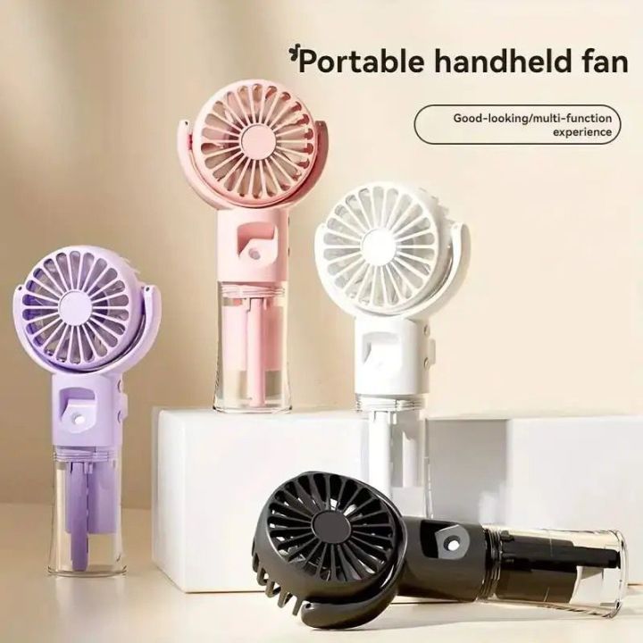 Mini Portable Fan Cool Air Hand Held Travel Cooler Cooling Mini Desk ...