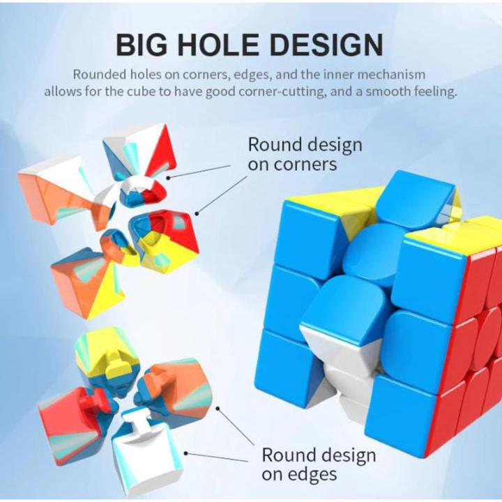 Moyu Meilong 3x3 Stickerless cube Professional Speedcube for ...