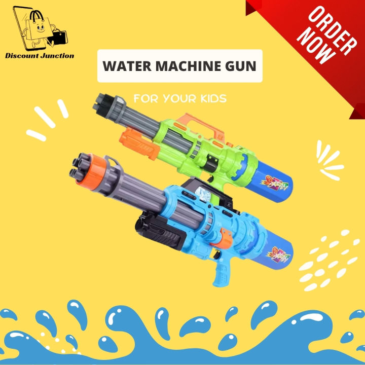 Gatling Water Gun for Kids – High-Powered Summer Splash Blaster | Daraz.pk