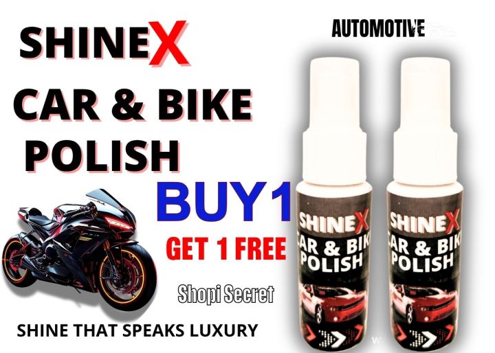 Motor Bike Polish High Gloss Shiner - Core All in 1 Bike Polish for ...