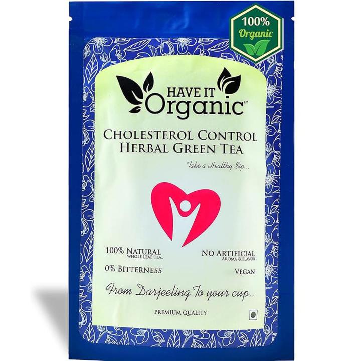 Cholesterol Control Herbal Green Tea, Delicious & Healthy Tea with ...