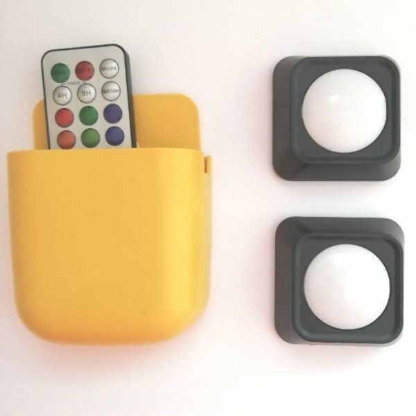 LED Spotlight for Wardrobes , Remote Control and Mounting Sticker ...