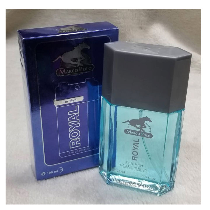 Marco Polo Royal Blue Perfume For Men – 100 ml | Daraz.pk